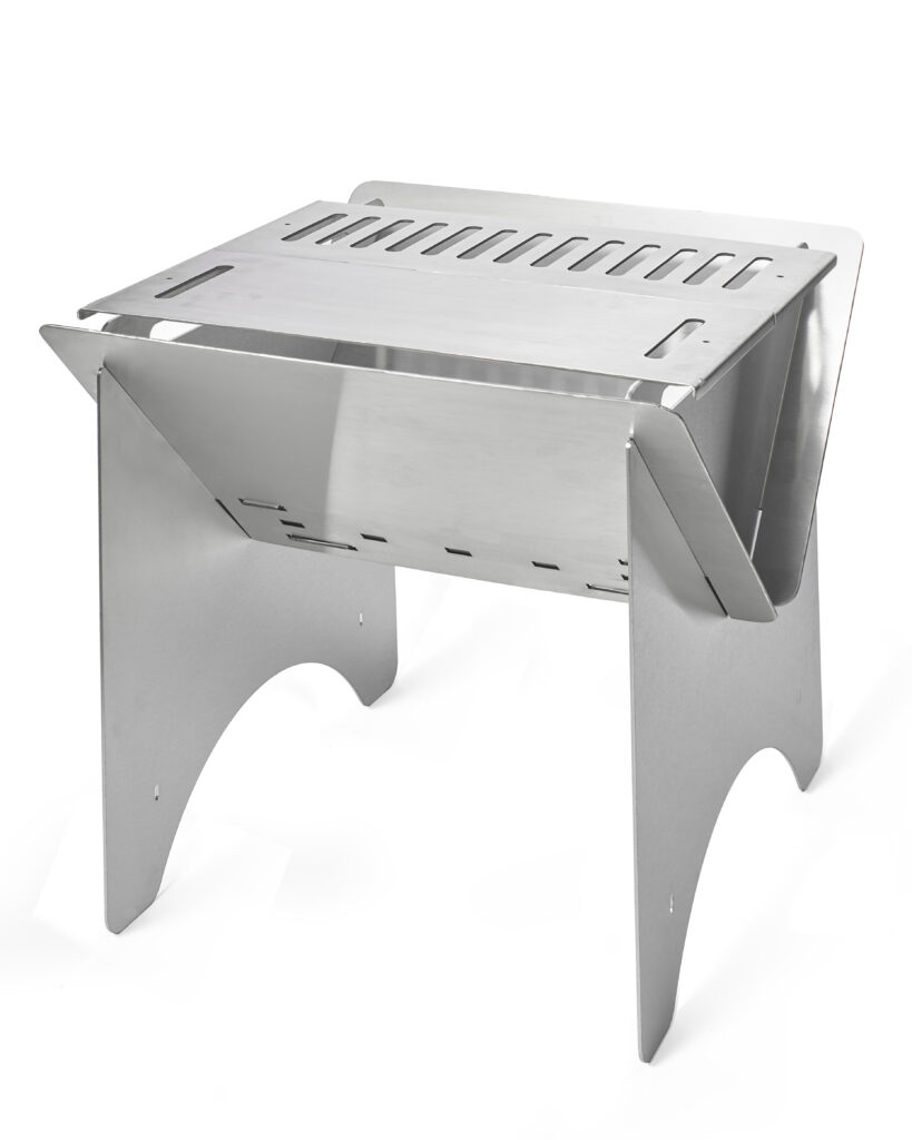 Pitts & Spitts Stainless Steel Fire Pit